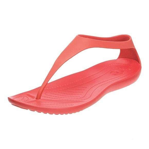 Crocs Shoes Crocs Sexi Flip Flop Sandals In Scarlet Poshmark
